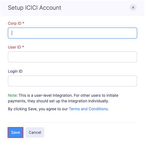 Online Reimbursements Via Icici User Guide Zoho Expense