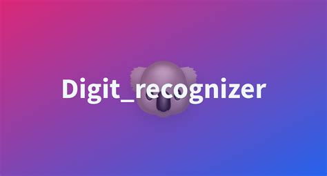 Jrichezdigitrecognizer At 226f4349f1829c6678b6d3f5c904a996ff66ec81