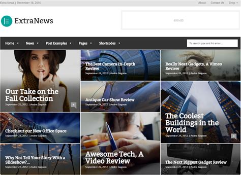 Top 5 Grid Style JQuery Isotope Layout WordPress Themes