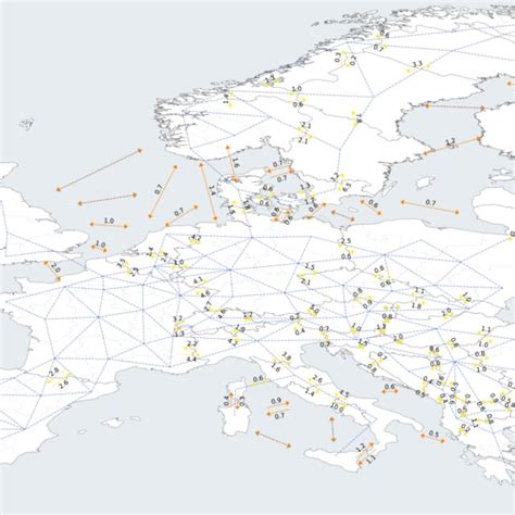 Pre Existing Grid Infrastructure Solid And New Potential Connections