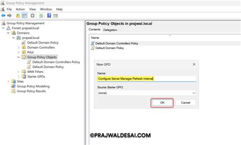 Configure The Refresh Interval For Server Manager Effectively