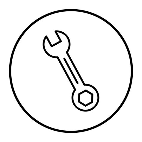 Premium Vector Wrench Vector Illustration