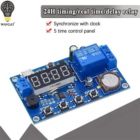 Xy Bj Real Time Timing Delay Timer Relay Module Dc5 60v Switch Control