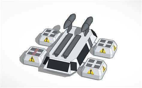 3d Design Flying Car Tinkercad