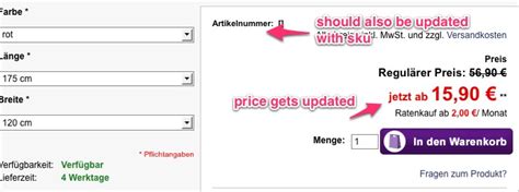 Magento Product With Custom Options Needs Ajax Update With Price And