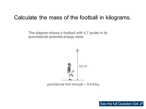 Ks4 Physics Energy Gravitational Potential Energy Teaching Resources