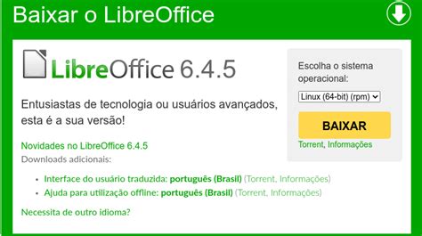 Libreoffice 6 4 5 Lançado Com Mais De 100 Correções De Bugs Sempreupdate