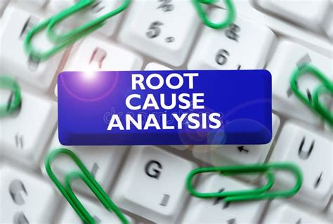 handwriting text root cause analysis business approach method of problem solving identify fault