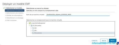Import Virtual Appliances VMs From OVF OVA Format On VMware VSphere