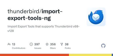 Github Thunderbirdimport Export Tools Ng Import Export Tools That Supports Thunderbird V68 V128
