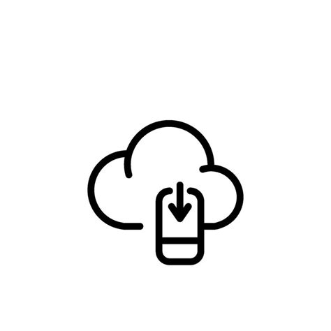 Technology Cloud Computing Sign Symbol Vector 26299571 Vector Art At Vecteezy