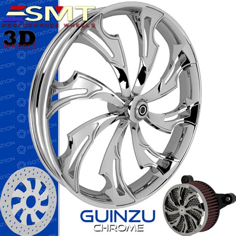Smt Machining Guinzu 3d Chrome Harley Wheel