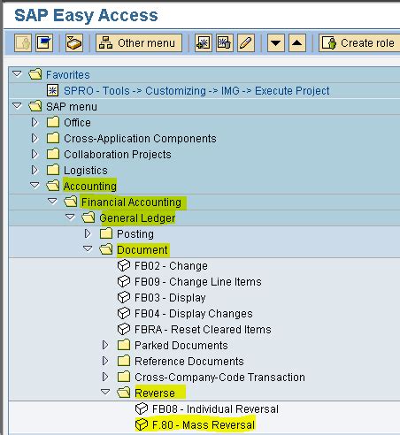 SAP FICO MODULE LEARNING Document Reversals In SAP Individual Reversal Of Reversed Mass