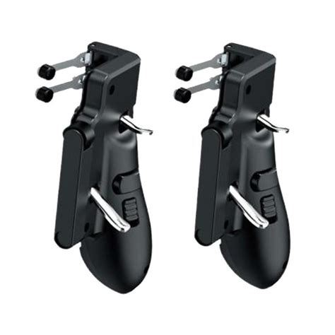 Sex fingrar Pubg kontroller Pubg Mobile Trigger Gamepad Grip L R Fire Aim knapp Joystick för Fp