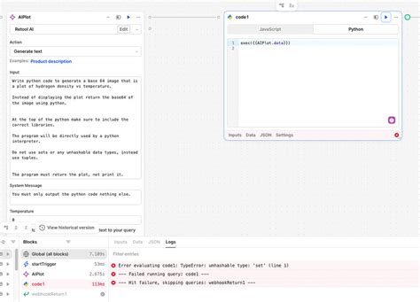 Using Ai In Workflow To Generate Python Scipt That Will Create Base64 Images 💬 App Building