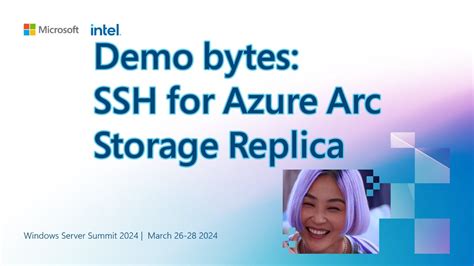 Demo Bytes SSH For Azure Arc Storage Replica YouTube