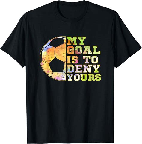 Defend The Net In Style Introducing The Goalie Guardian Tee Unleash Fearless Soccer Keepers