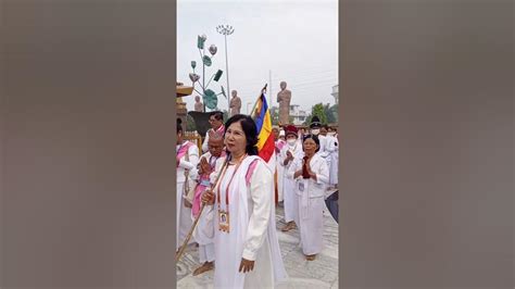 ពុទ្ធ បរិស័ទ មក ពី ស្រុក ខ្មែរ ច្រើន ចូលរួម ដង្ហែ ប្រទក្សិណ ព្រះ អង្គ ធំ ក្នុង វត្ត ជប៉ុន 2 3