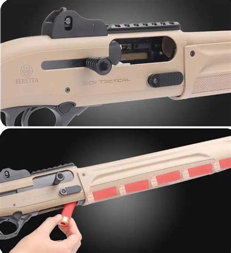 Lh Lehui Beretta 1301 Electric Foam Dart Blaster M416gelblaster