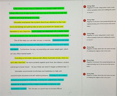 Plagiarism Project My Page