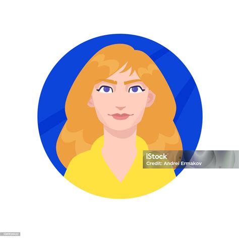 어린 평범한 소녀의 일러스트 벡터 긴 머리를 가진 만화 아시아 여자 광고 및 디자인에 대한 문자 사업가의 밝은 이미지 프로필