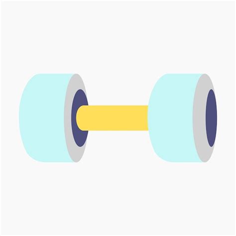 아령 그림 프리미엄 벡터