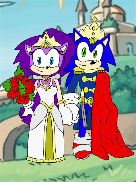 King Sonic And Queen Aleena By Lexa70 On Deviantart