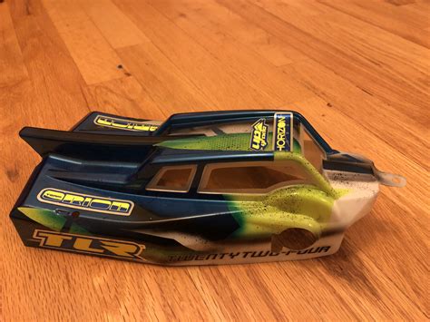 Custom Painted TLR 22 4 Body W UpGrade RC Stickers R C Tech Forums
