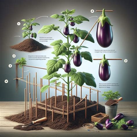 How To Support Eggplant Plant Plantopiahub Your Ultimate