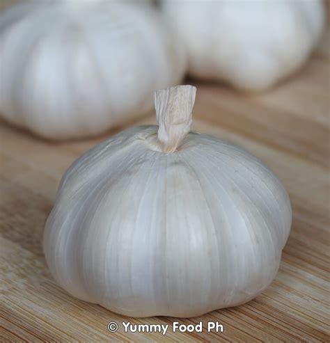 Garlic Allium Sativum Or Bawang In Tagalog Yummy Food Ph