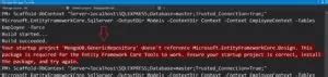 Resolved Your Startup Project Doesn T Reference EntityFrameworkCore Design TheCodeBuzz