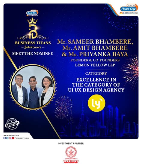 Sameer Bhambere On Linkedin In Dubai From 9th To 11th For Radio City