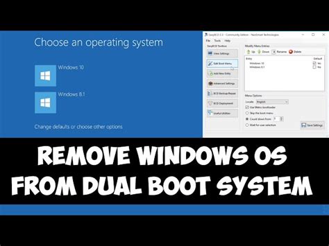 Uninstall Windows 8 From Dual Boot Techscio