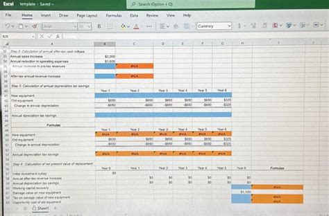Excel Online Structured Activity Replacement Chegg Com