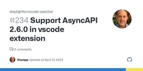 Support Asyncapi 260 In Vscode Extension · Issue 234 · Stoplightiovscode Spectral · Github