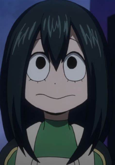 Tsu Tsuyu Asui Mha Tysuu Tsuyu Official Art Tsuyu Asui Hair