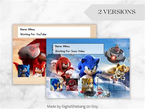 Sonic Token Board Sonic Behavior Chart Reward Chart Visual Reward Chart Aba Materials