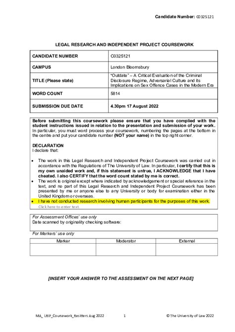 Doc Outdated” A Critical Evaluation Of The Criminal Disclosure Regime Adversarial Culture