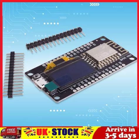 Nodemcu Esp8266 Wireless Module Development Board 096 Inch Oled Display Ch340g £809 Picclick Uk