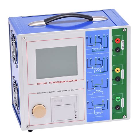 Htct 300 Current Transformer Analysis Device Ct Pt Excitation Curve Testing Ct Pt Analyzer And