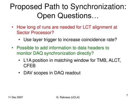 timing synchronization status ppt download