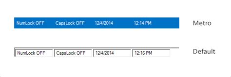 Style In Windows Forms Status Bar Control Syncfusion