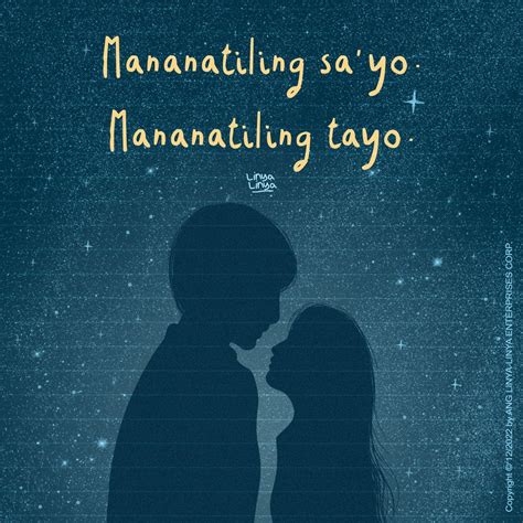 Romantic Love Quotes For Him Tagalog