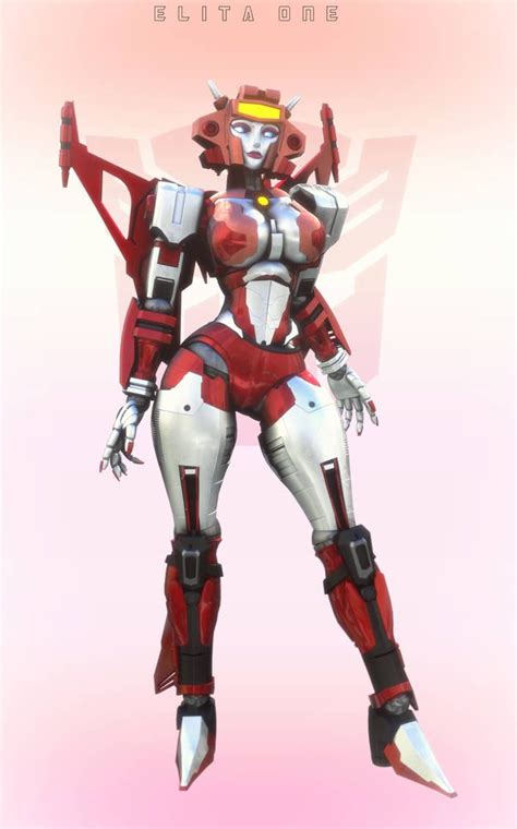 [hot Tf Fembots] Elita One 3d Model By Trawert On Deviantart Transformers Girl Transformers