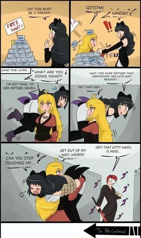 Cute Comic Blake Gets Pulls In By A Easy Trap Rwby Amino
