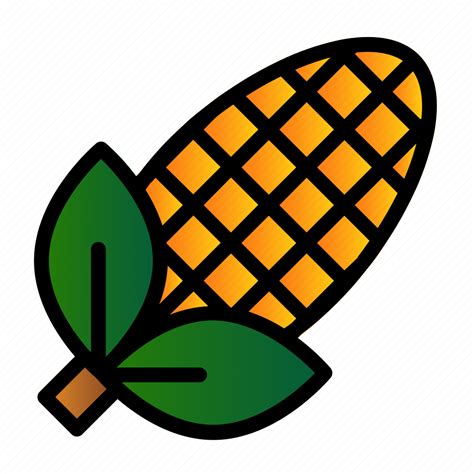 Agriculture Corn Harvest Sweetcorn Icon Download On Iconfinder