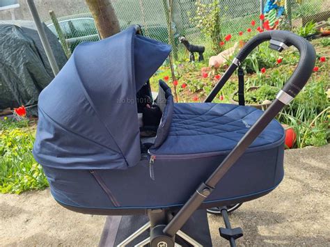 Cybex Priam Iii Nautical Blue Cybex Priam Iii Nautical Blue Комбинирана количка Син Бебе