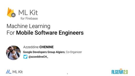 Firebase Ml Kit Ppt