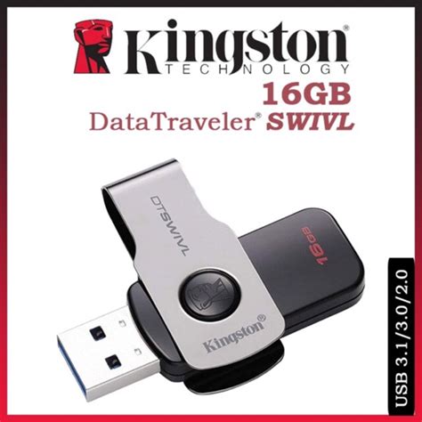 Ready Stock 🇲🇾 Kingston 16gb Data Traveller 101 Usb Flashdrive Full Capacity Shopee Malaysia
