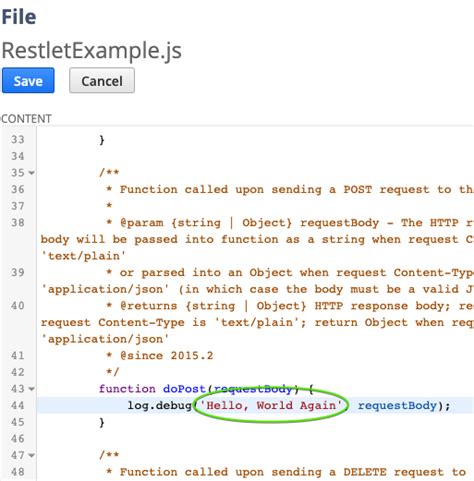 Netsuite Restlet 20 Tutorial